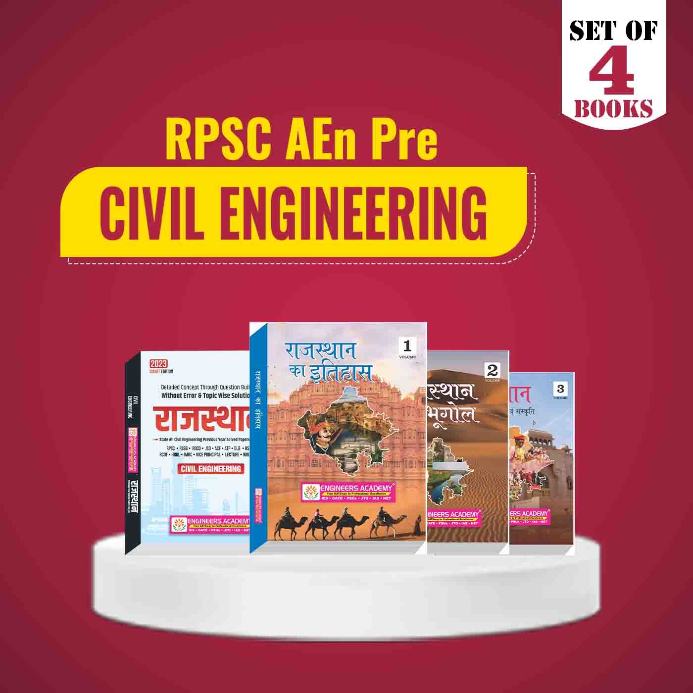 RPSC AEn Pre - Civil Engineering